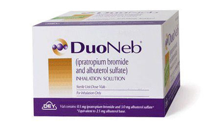 DuoNeb - Ipratopium Bromide with Albuterol Sulfate - Buy Online